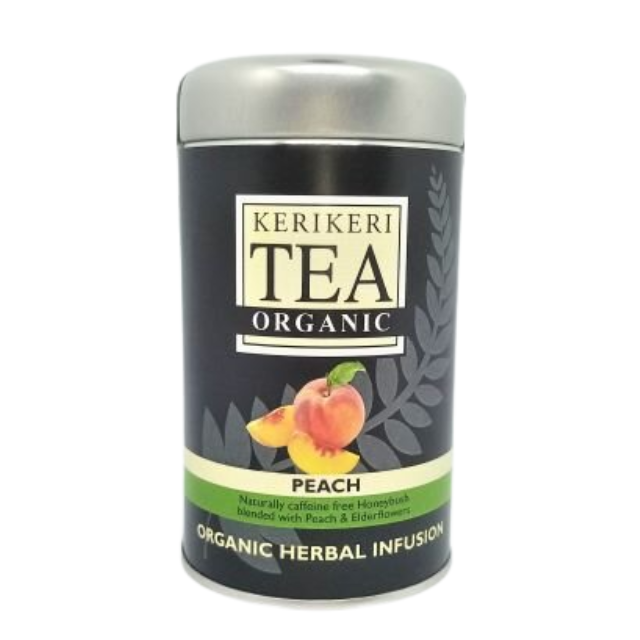Kerikeri Organic Tea Peach & Elderflower - Herbal Infusion Teas NZ ...